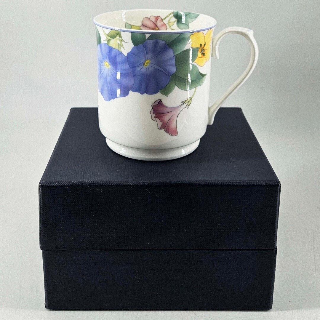 Vintage Mikasa Bone China Spring Legacy Floral Porcelain Mug in Box - Etsy