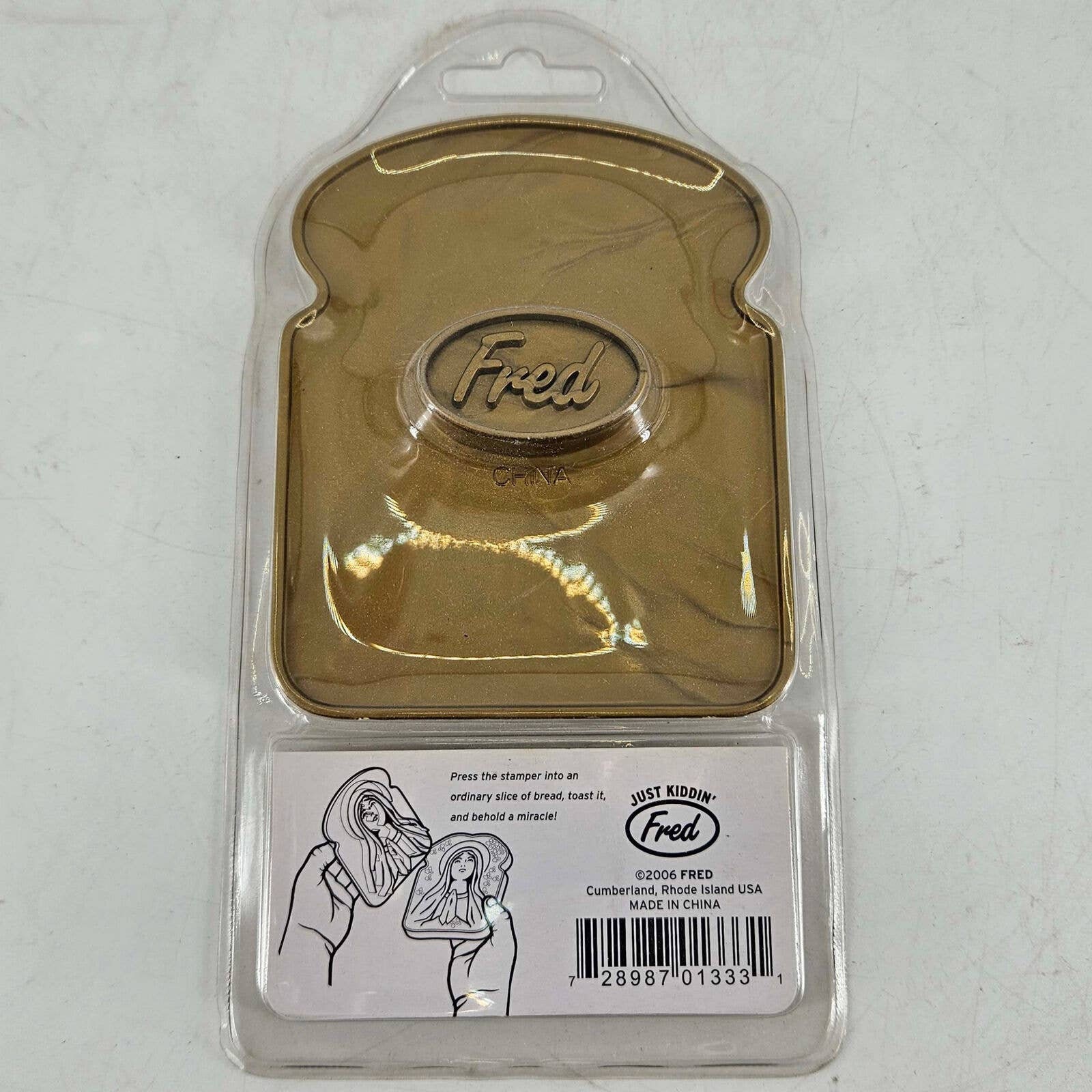 Holy Toast Miracle Bread Stamp Press Mary Shape Maker FRED New - Etsy