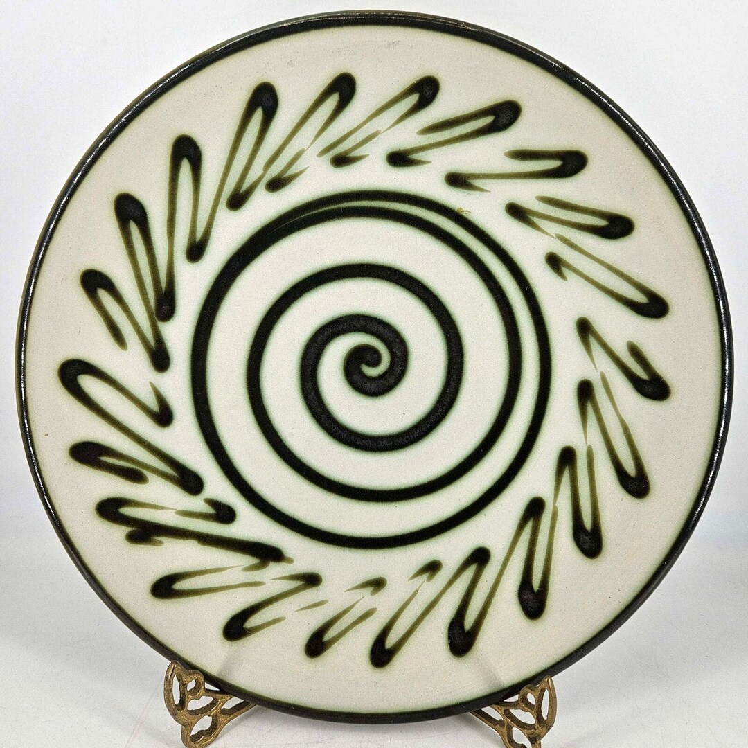 Rare LOUISVILLE Stoneware Pottery Serving Platter DL MAHONEY Kentucky ...