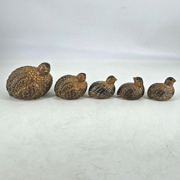 Ceramic Quail - Etsy