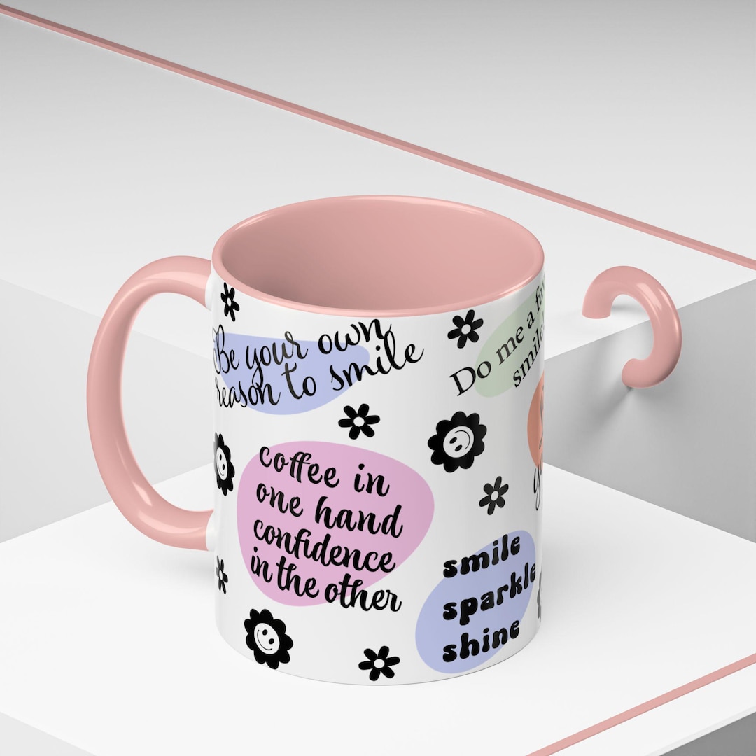 Positive Affirmation Quotes Coffee Mug Motivational Gift for Women ...