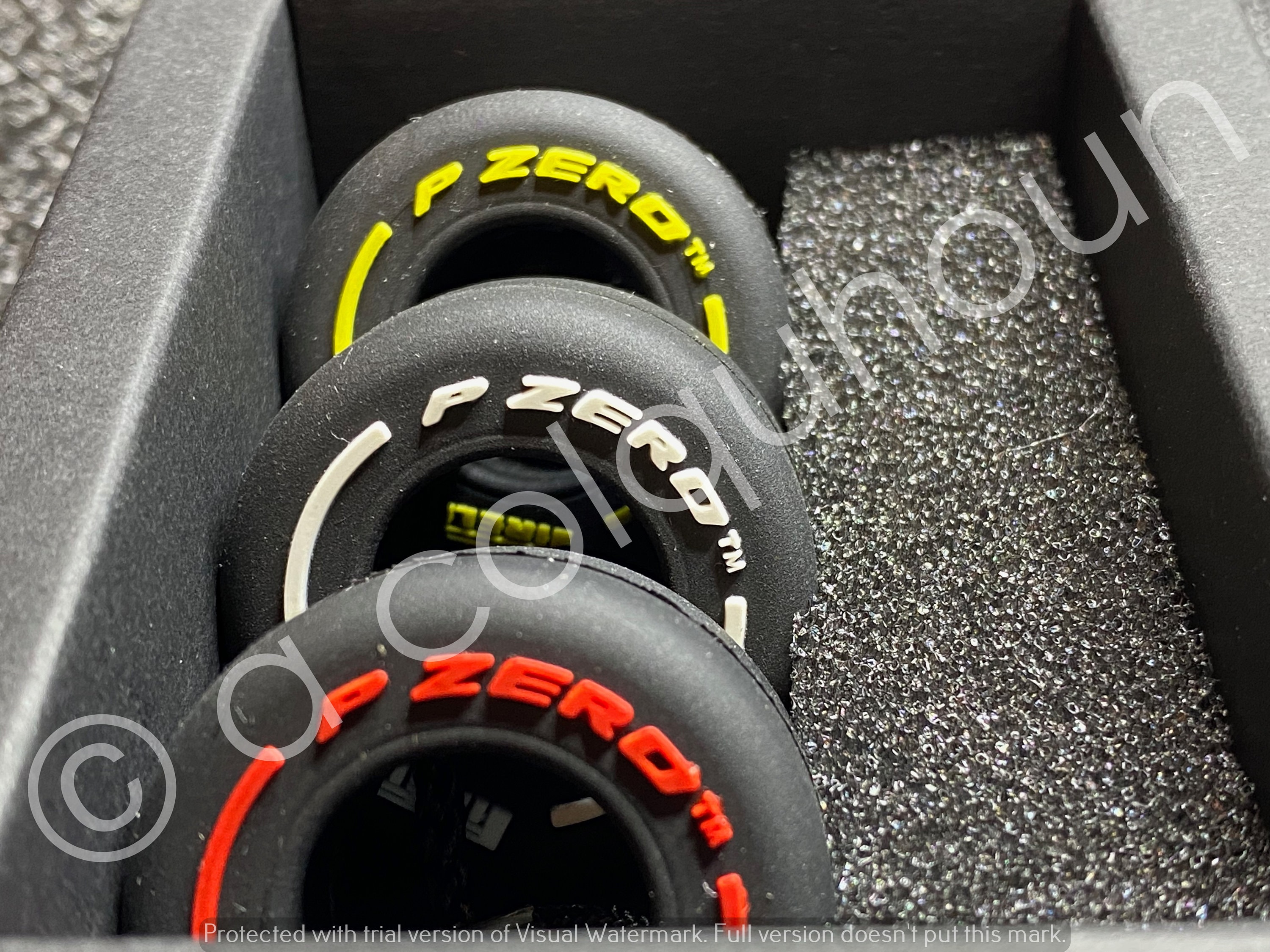 F1 3 X Tyres Set Premium Gift Box Formula 1 Tyre Keychain Wheel Mens ...