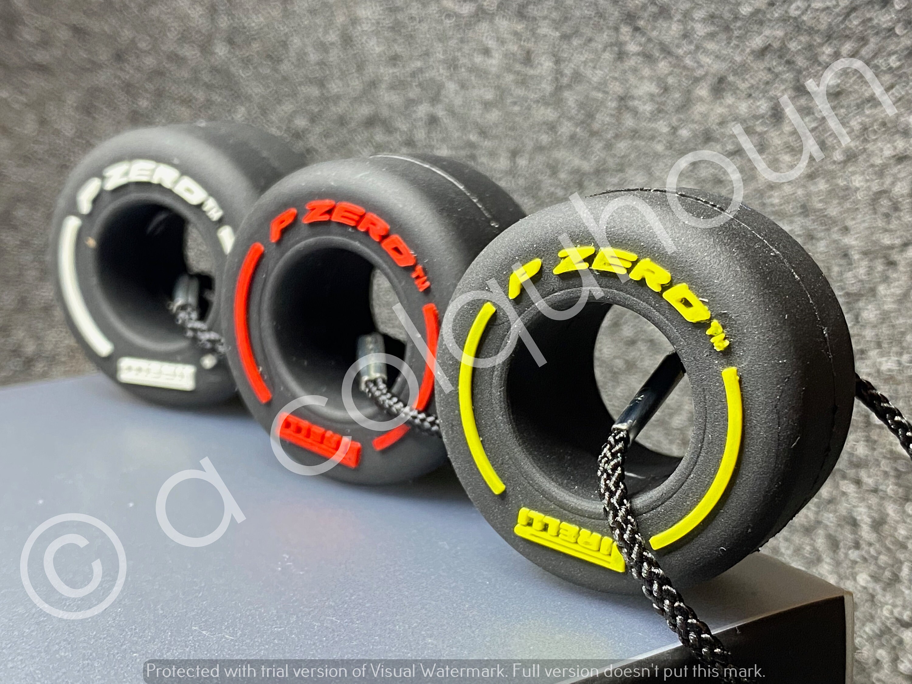 F1 3 X Tyres Set Premium Gift Box Formula 1 Tyre Keychain - Etsy Australia