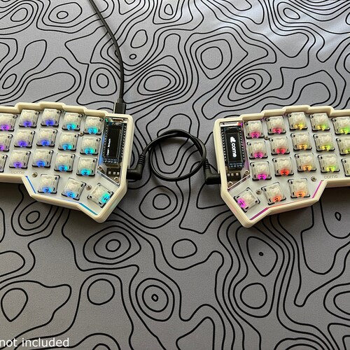 Pre-soldered Crkbd V3 MX corne Keyboard DIY Mechanical - Etsy