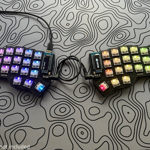 Pre-soldered Crkbd V3 MX corne Keyboard DIY Mechanical - Etsy