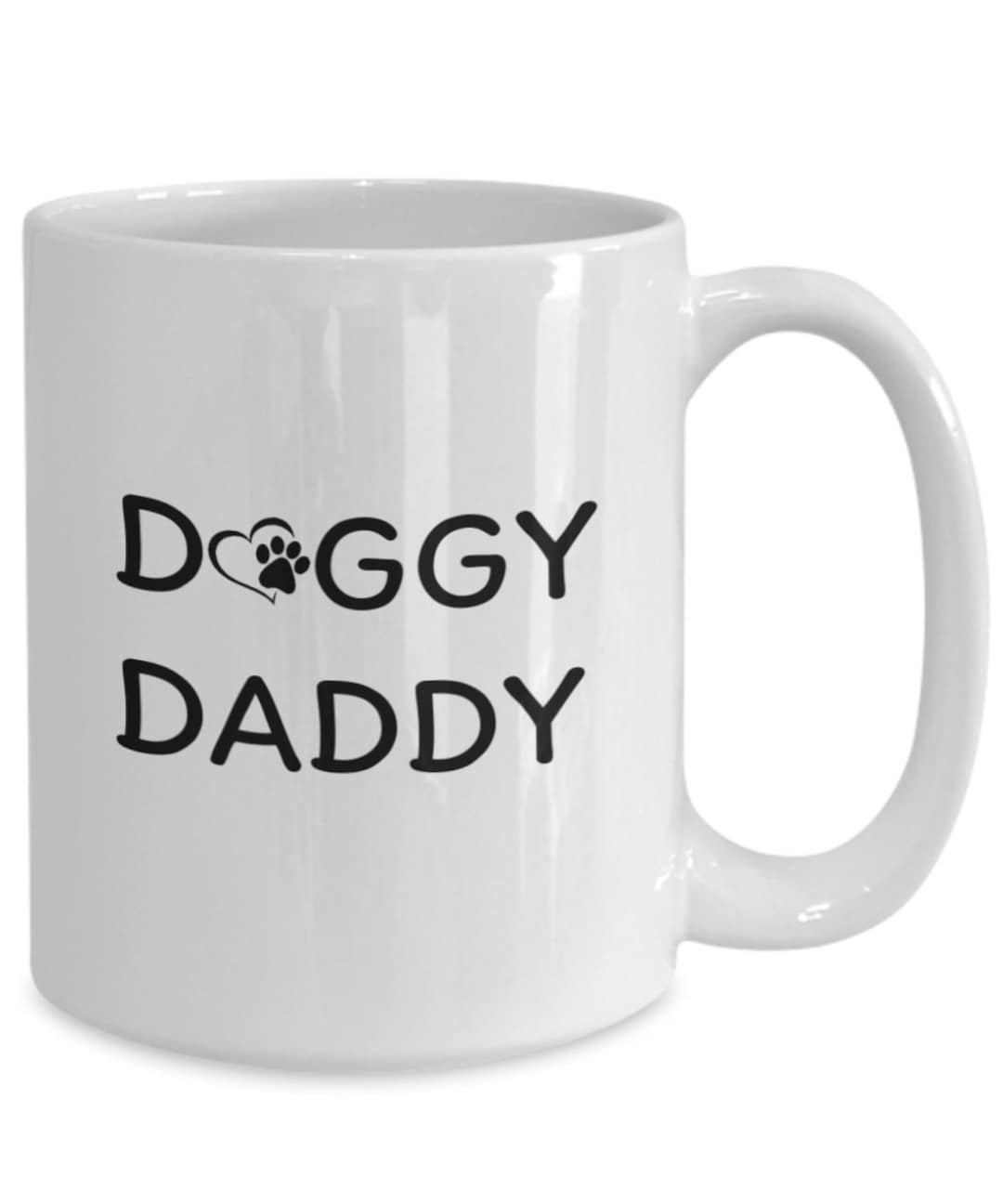 Fathers Day Love Dad Doggy Daddy Funny Dog Coffee or Tea Mug - Etsy