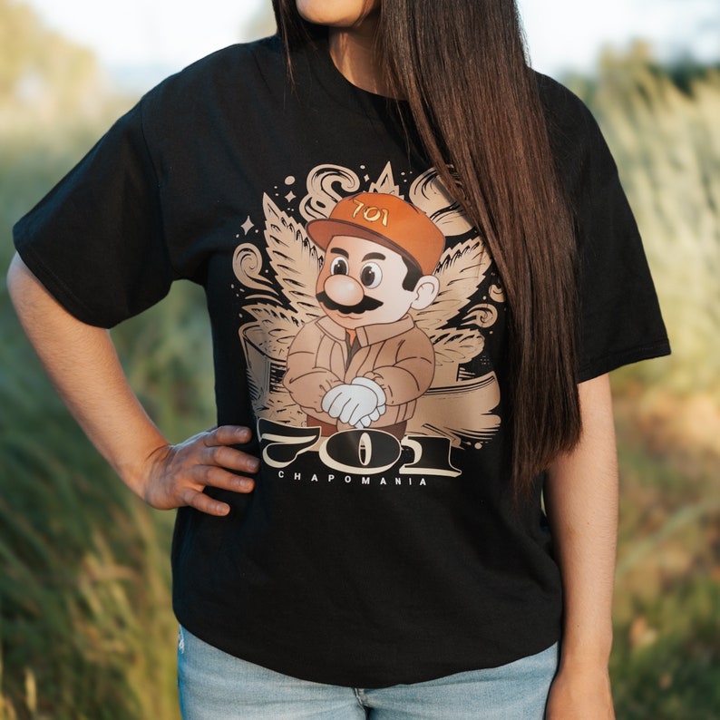 El Chapo Mario Tee, Camiseta Humor Mexicano, Camiseta De Buchón ...