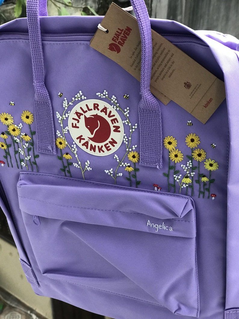 Fjallraven Kanken Embroidered/ Kanken Embroidery Pattern/ - Etsy