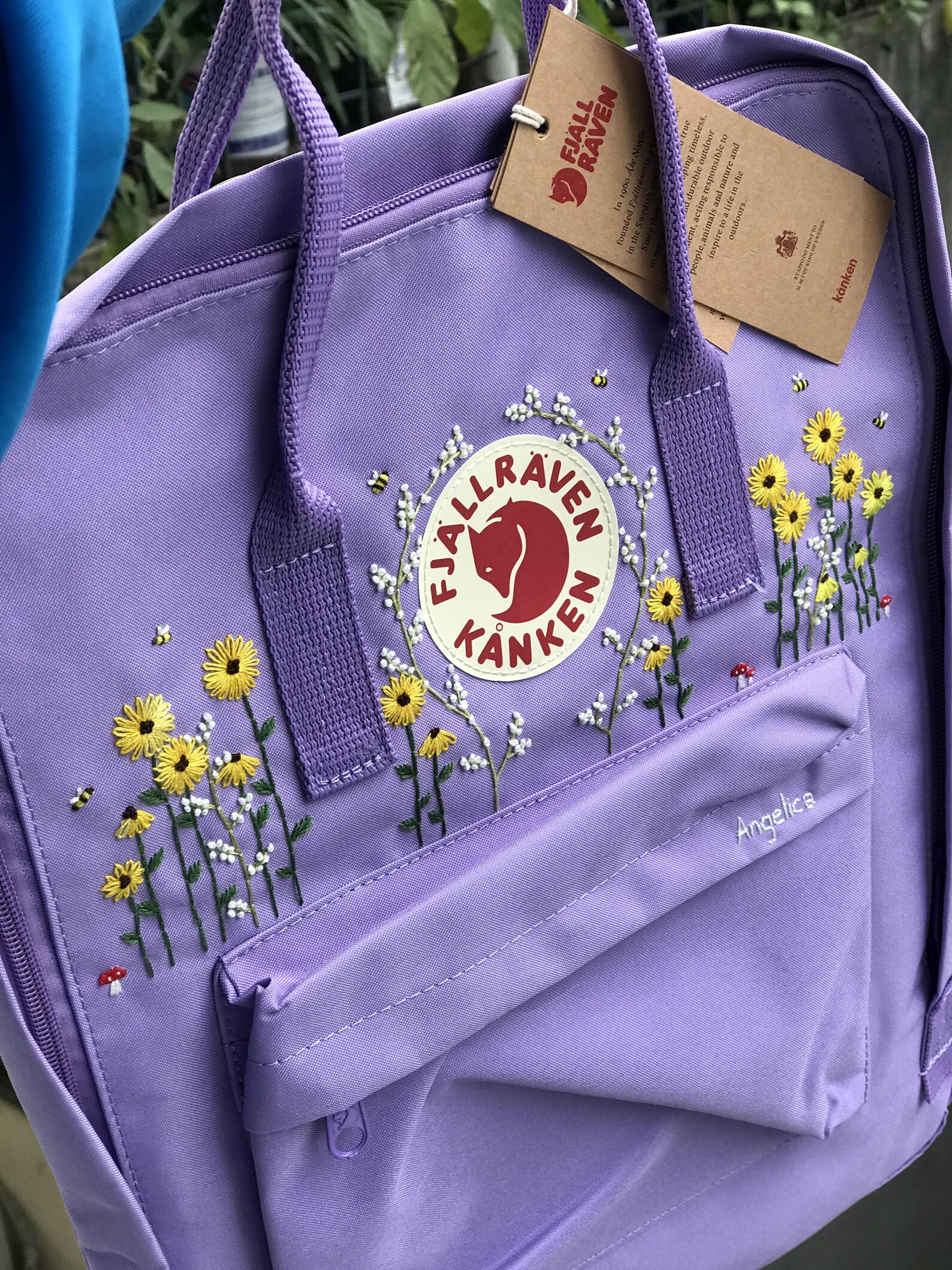 Fjallraven Kanken Embroidered/ Kanken Embroidery Pattern/ - Etsy