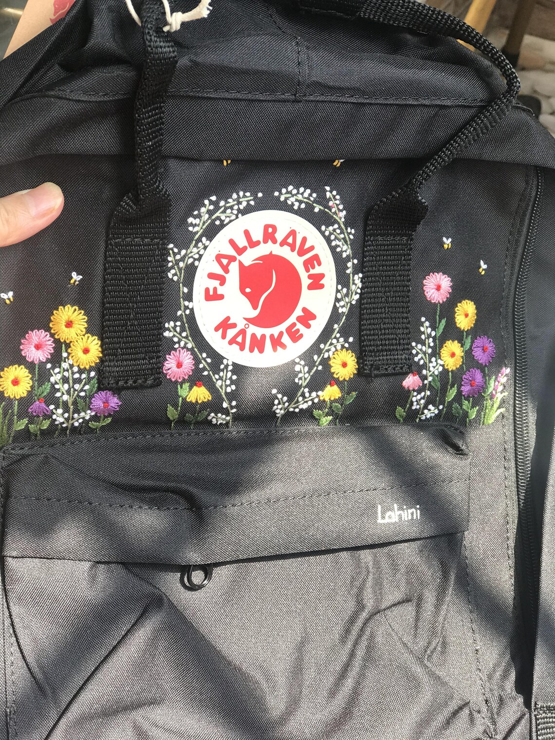 Fjallraven Kanken Embroidery Backpack Kanken Embroidery/fjallraven ...