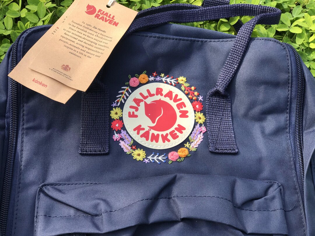 Fjallraven Kanken No. 1 Backpack Custom Hand Embroidery/fjallraven ...