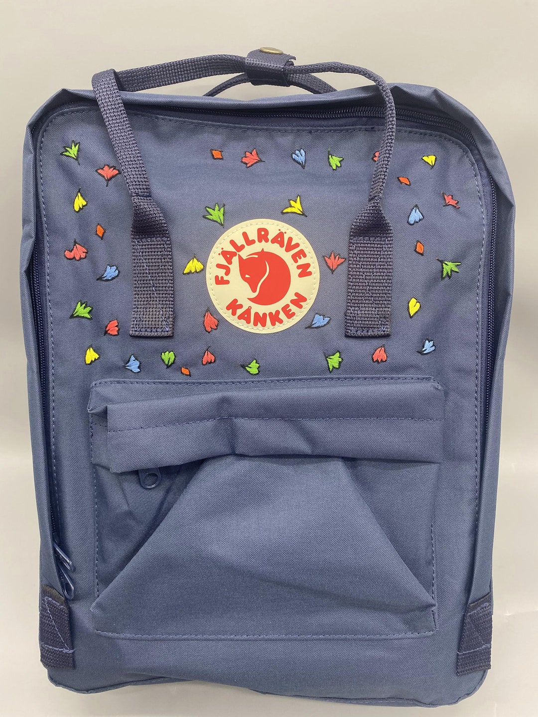 Heartstopper Leaves Theme Embroidered on a Fjallraven Kanken Backpack ...