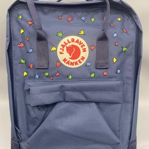 Heartstopper Leaves Theme Embroidered on a Fjallraven Kanken Backpack ...