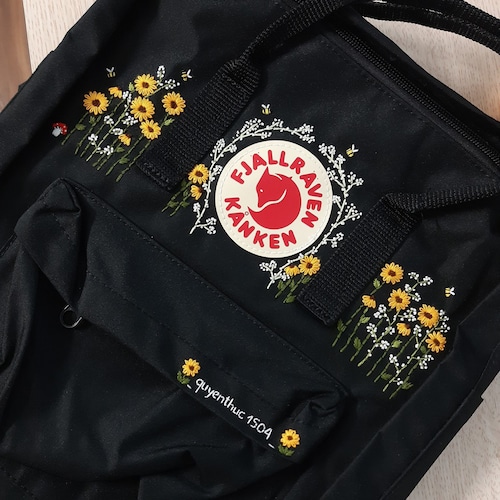 Kanken Embroidery Pattern/fjallraven Kanken Embroidered - Etsy