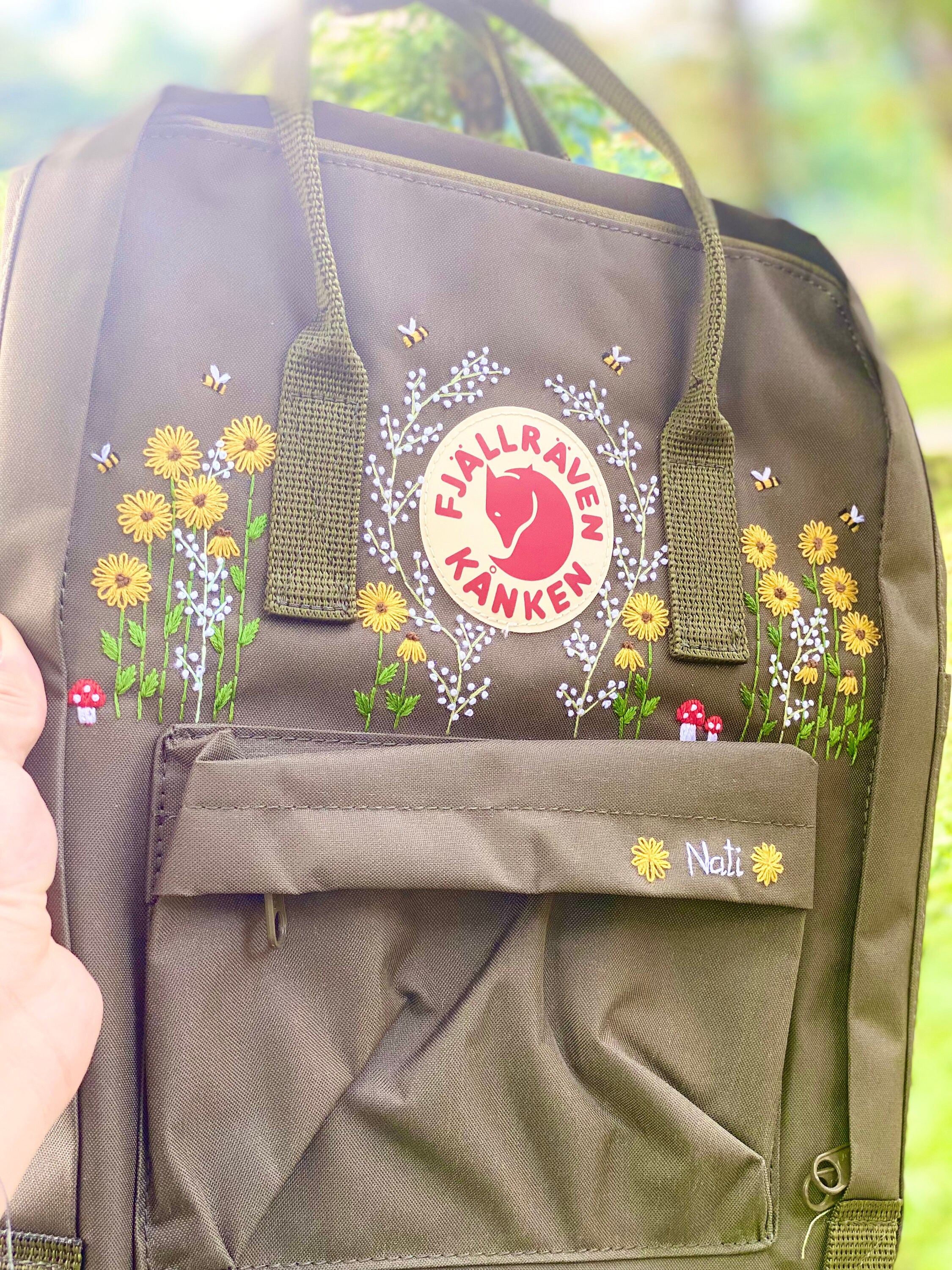 Kanken Embroidery Pattern/fjallraven Kanken Embroidered - Etsy