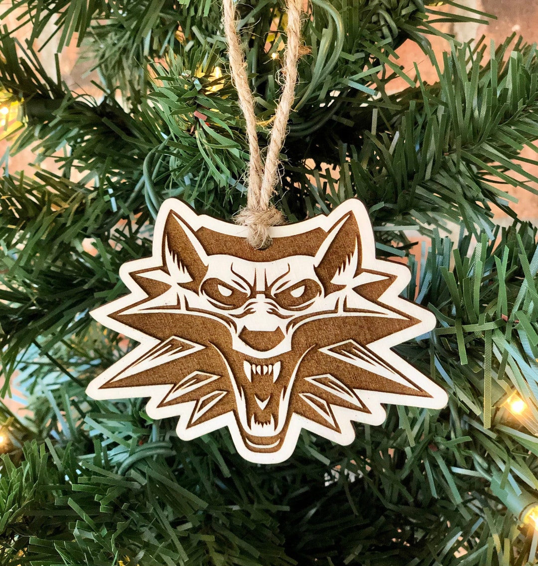 The Witcher Medallion Ornament - Etsy