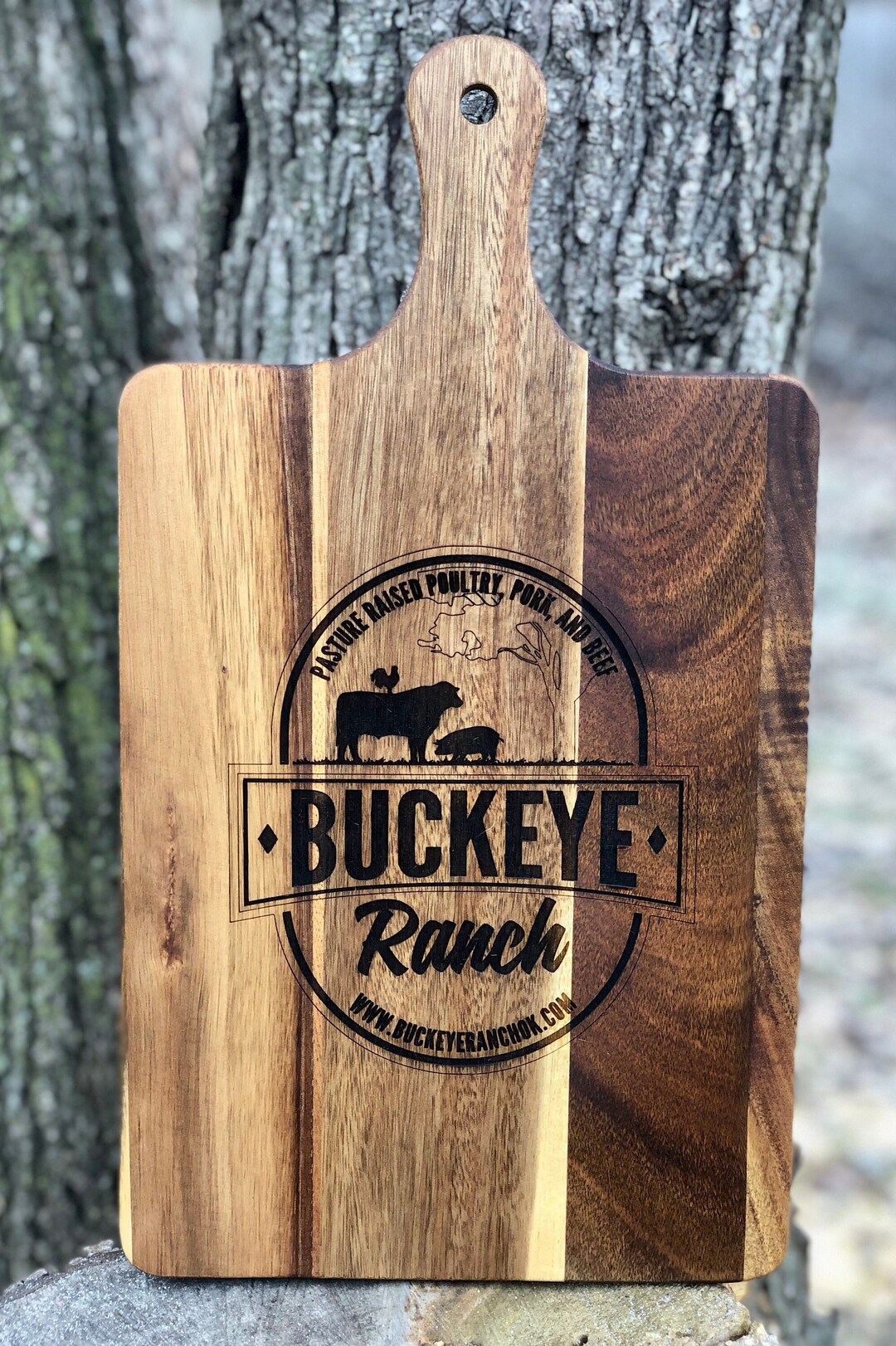 Custom Logo Cutting Boards - YOUR Logo Laser Engraved - Personalized ...