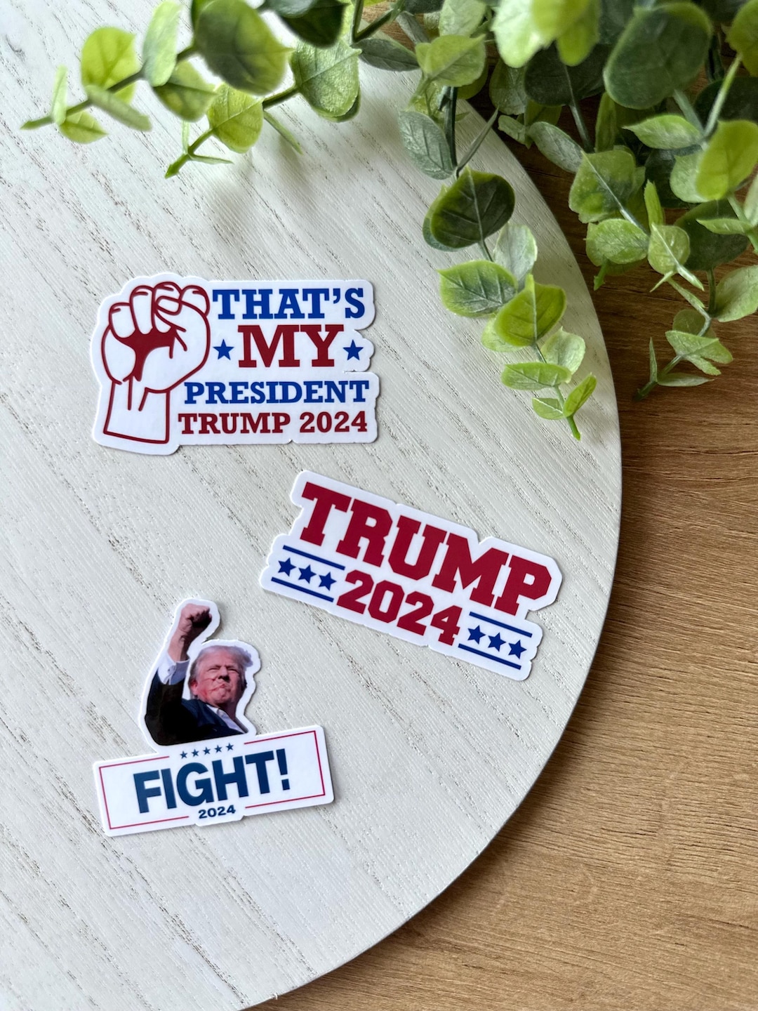 Trump Stickers/ Trump Sticker Pack/ Sticker Pack/ Fight Sticker/ 2024 ...