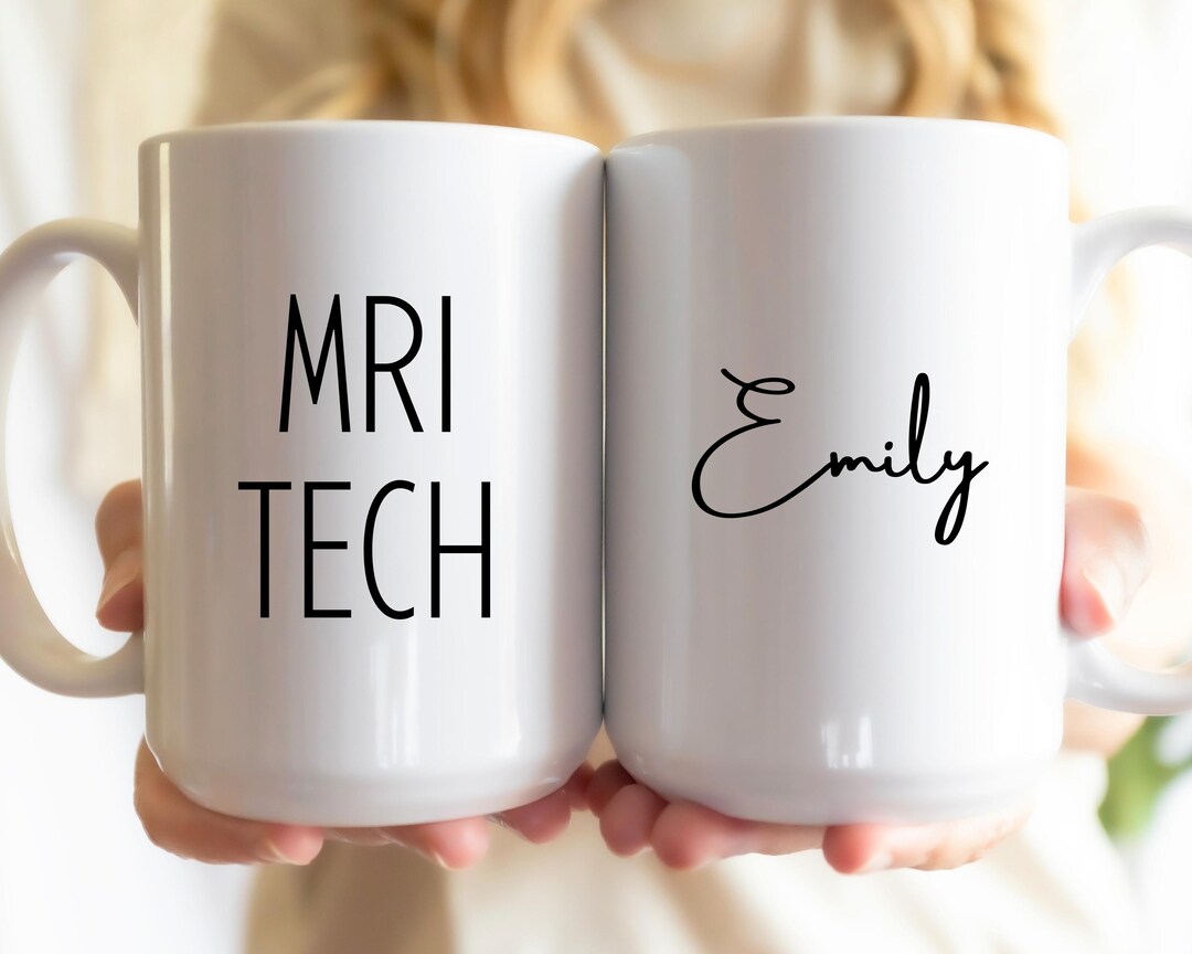 Personalized MRI Tech Gift, Custom MRI Tech Mug, MRI Technician Gift ...
