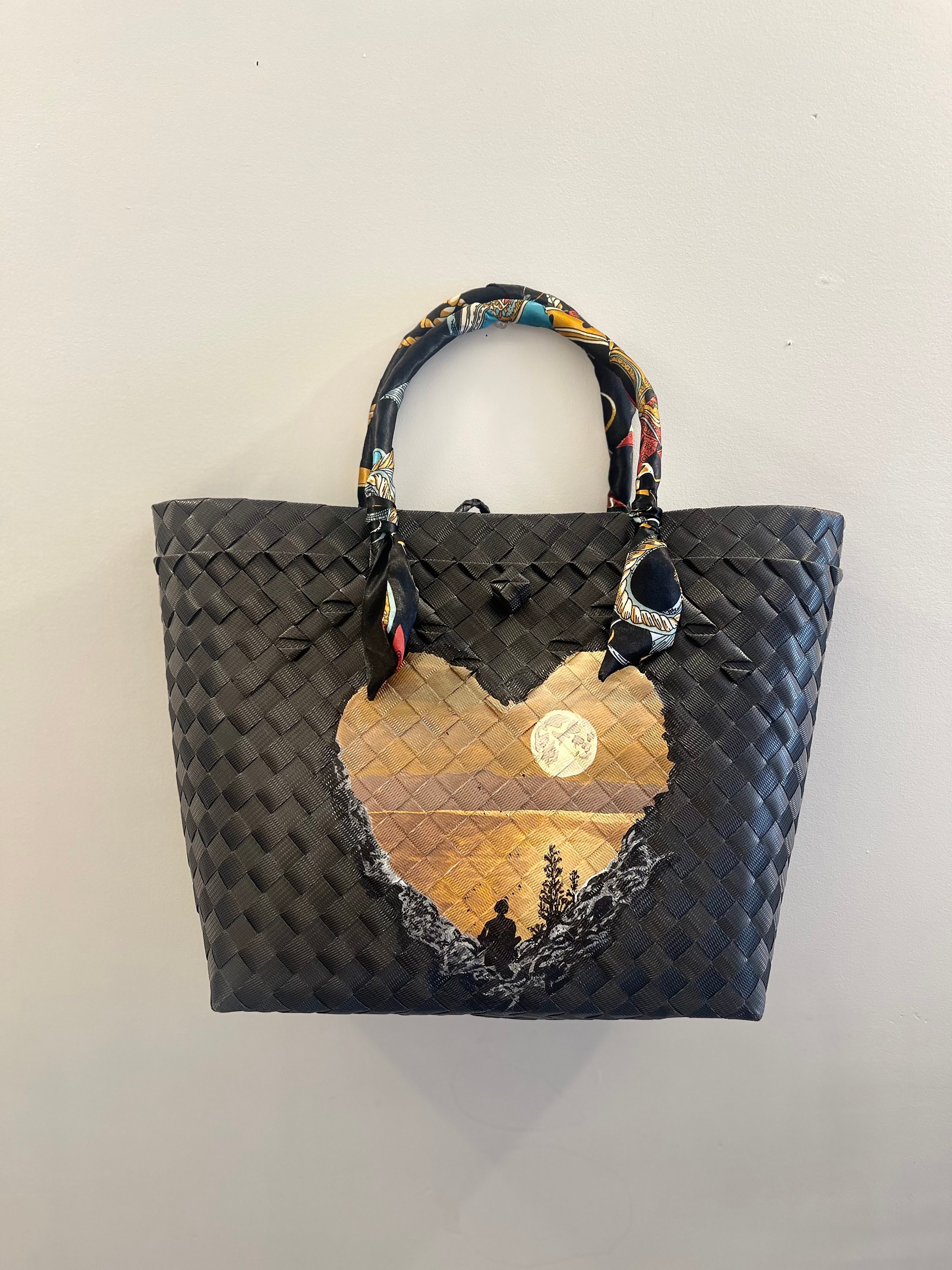 Bayong Bag Plain or Handpainted |art Designs Bag | Gift for Her | Gift ...