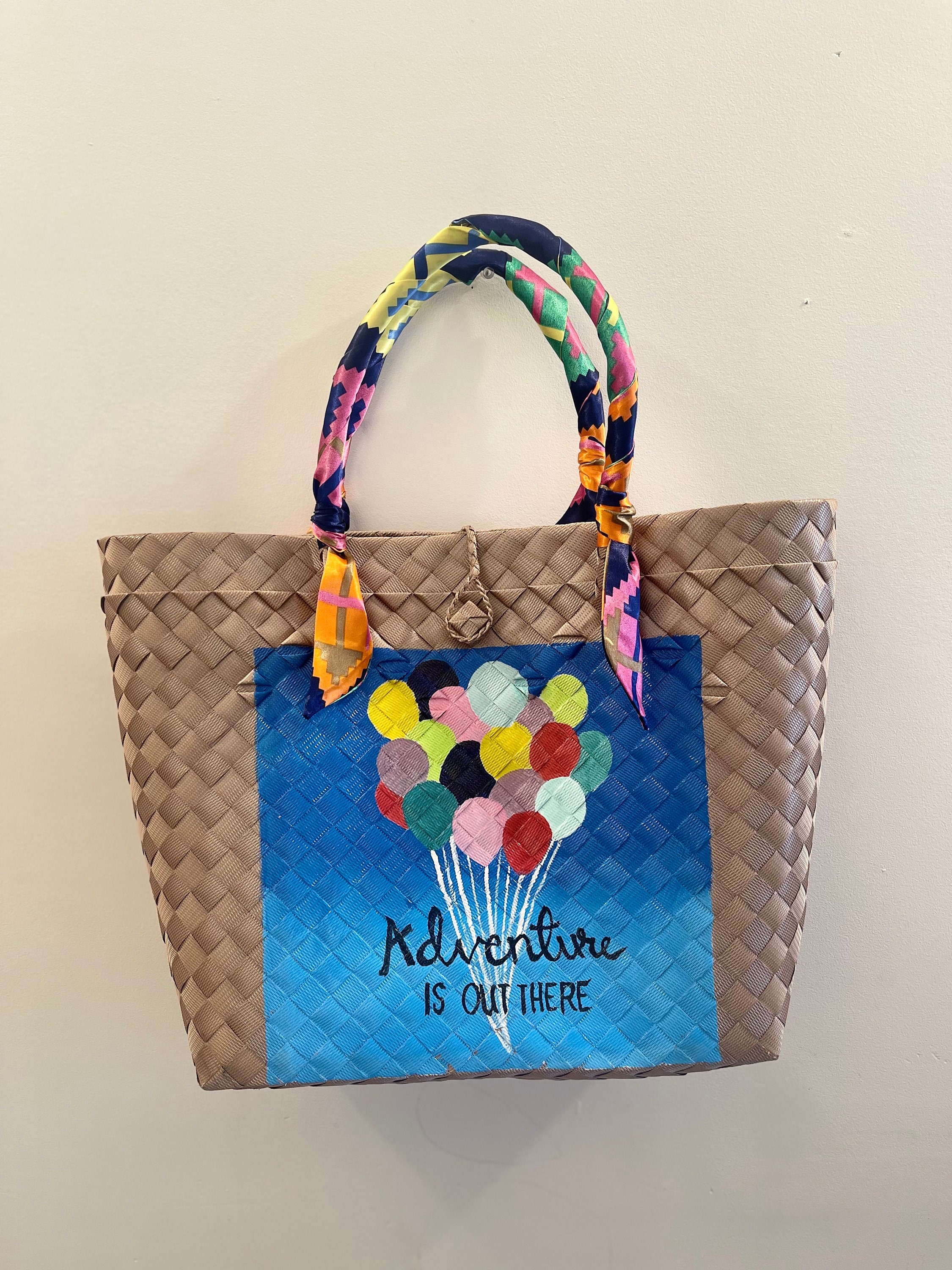 Bayong Bag Plain or Handpainted |art Designs Bag | Gift for Her | Gift ...