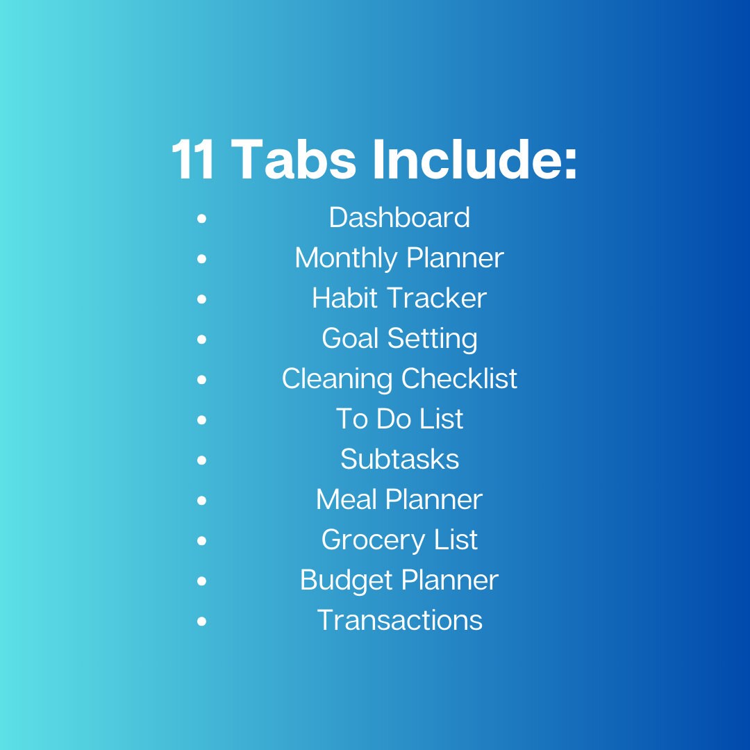 Ultimate Life Planner, Digital All-in-one Planner, Habit Tracker ...