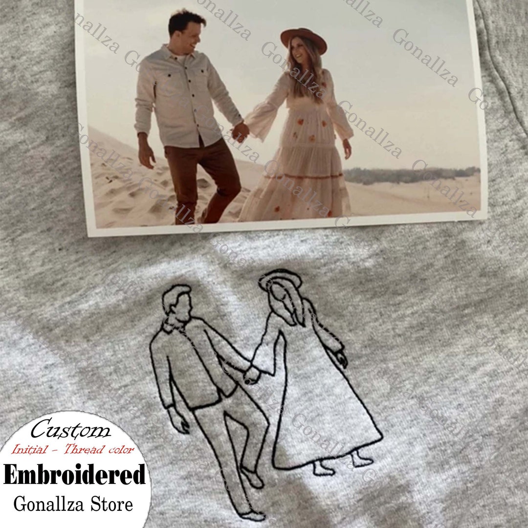 CUSTOM | Custom Portrait From Photo| Photo Embroidery| Custom Portrait ...