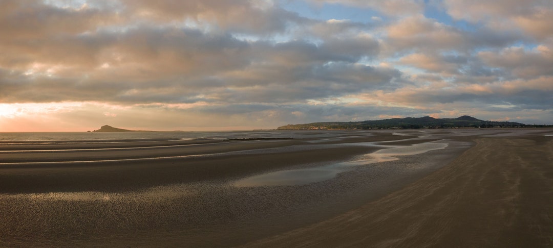 Sunrise Over Howth Head and Ireland's Eye From the Velvet - Etsy