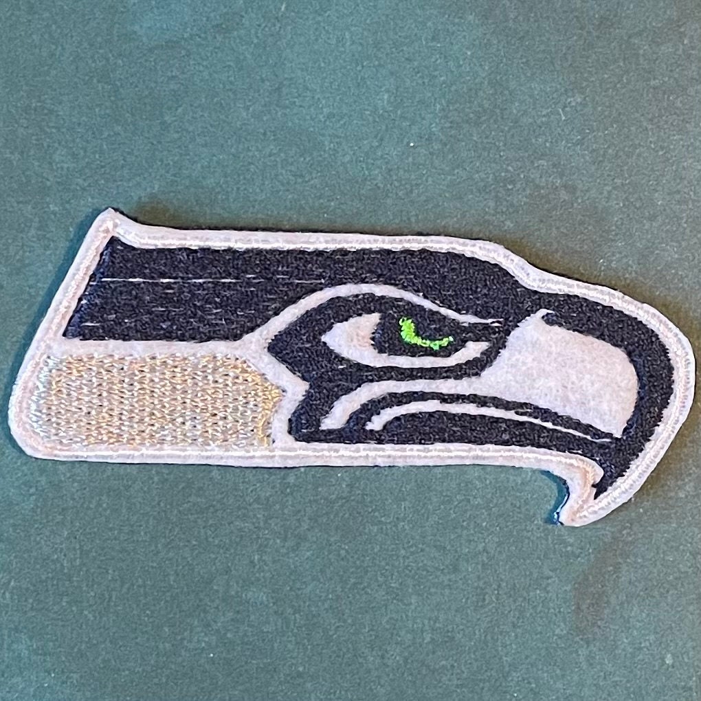 Seattle Seahawks Appliqué Patches - Etsy