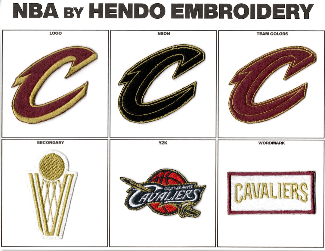 Cleveland Cavaliers Appliqué Patches 3 - Etsy
