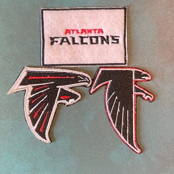 Atlanta Falcons Iron Patches - Etsy