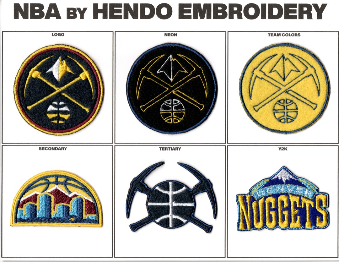 Denver Nuggets Appliqué Patches 3 - Etsy