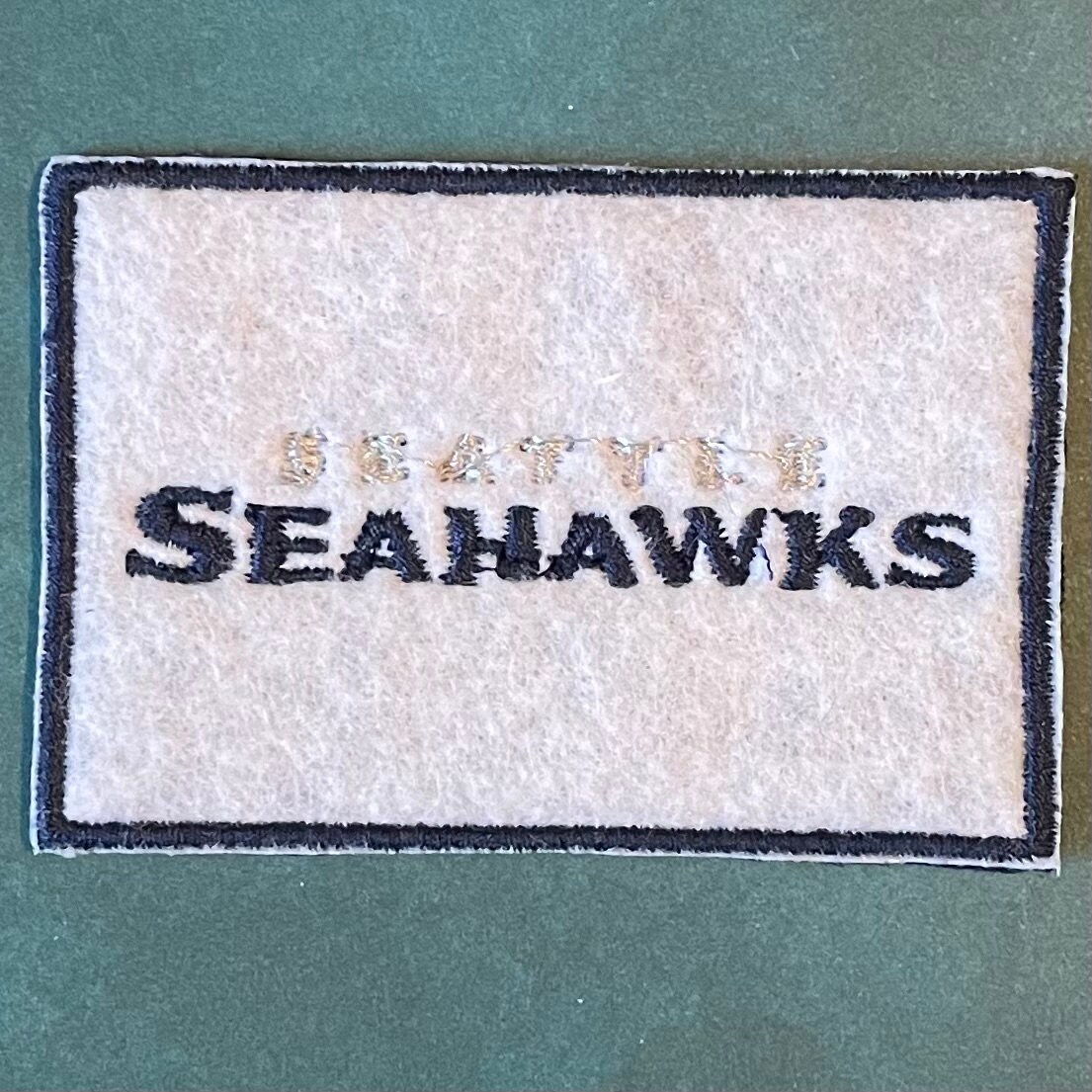 Seattle Seahawks Appliqué Patches - Etsy