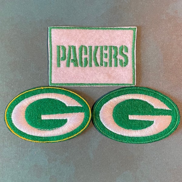 Green Bay Packers Iron Patches - Etsy