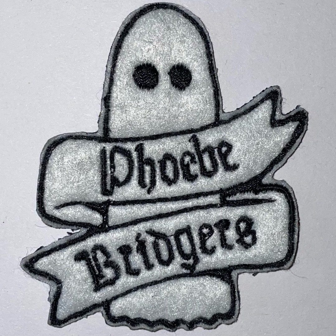 Phoebe Bridgers Ghost Appliqué Patch Etsy