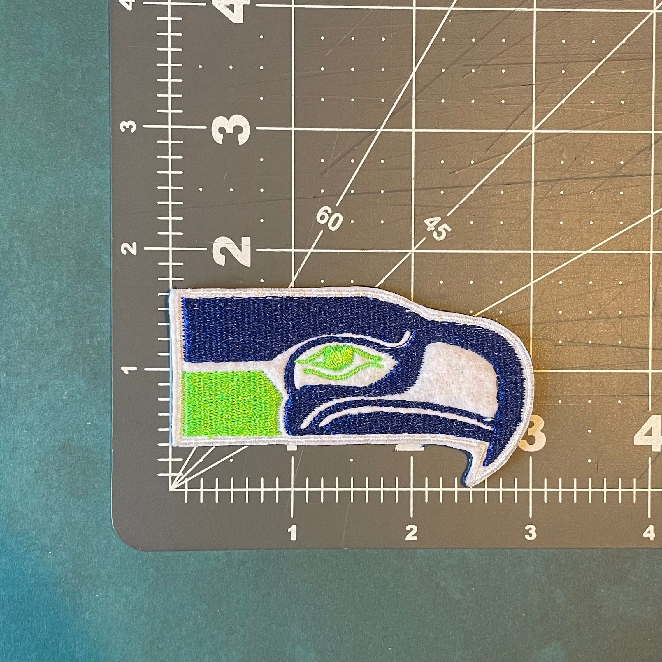 Seattle Seahawks Appliqué Patches - Etsy