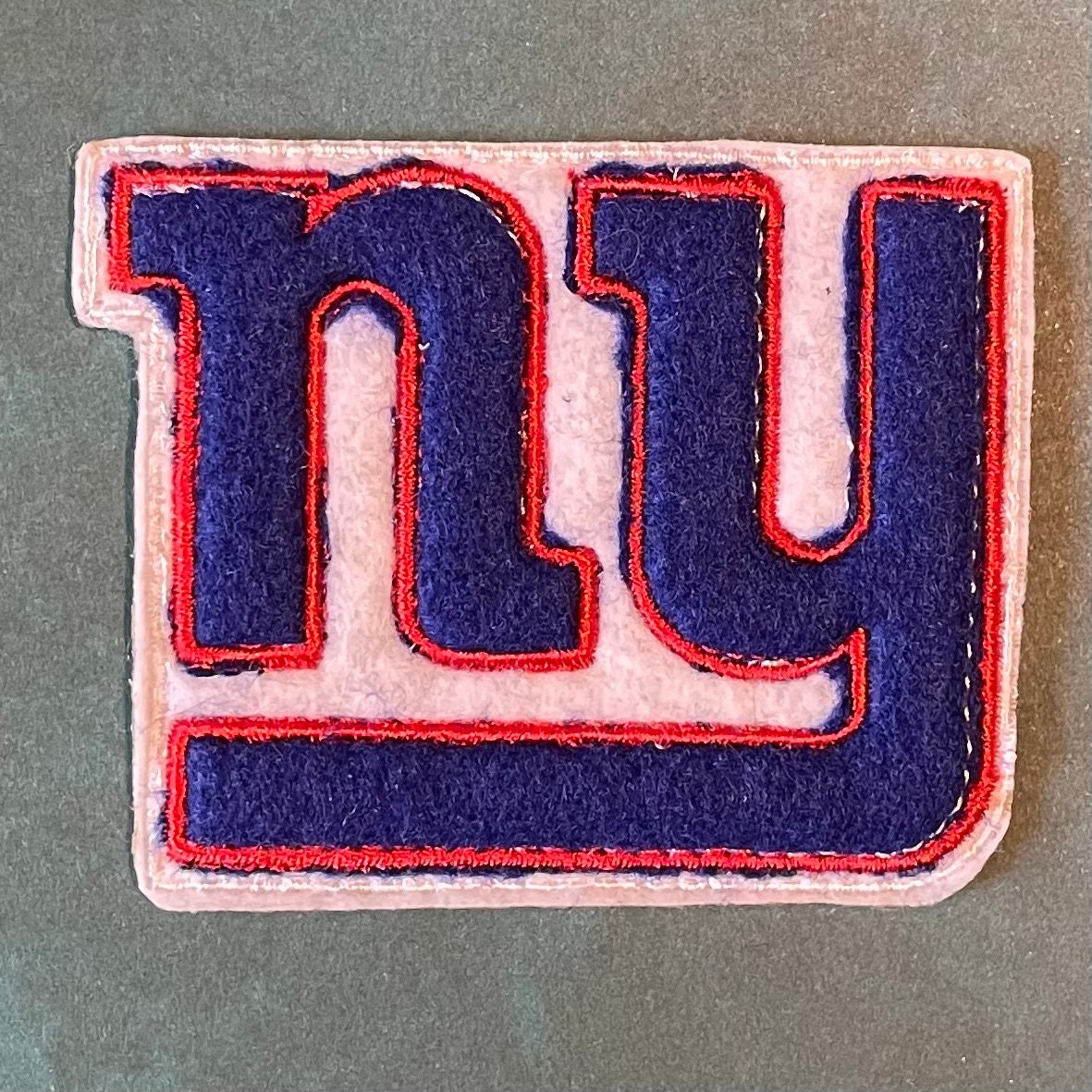 New York Giants Appliqué Patches - Etsy