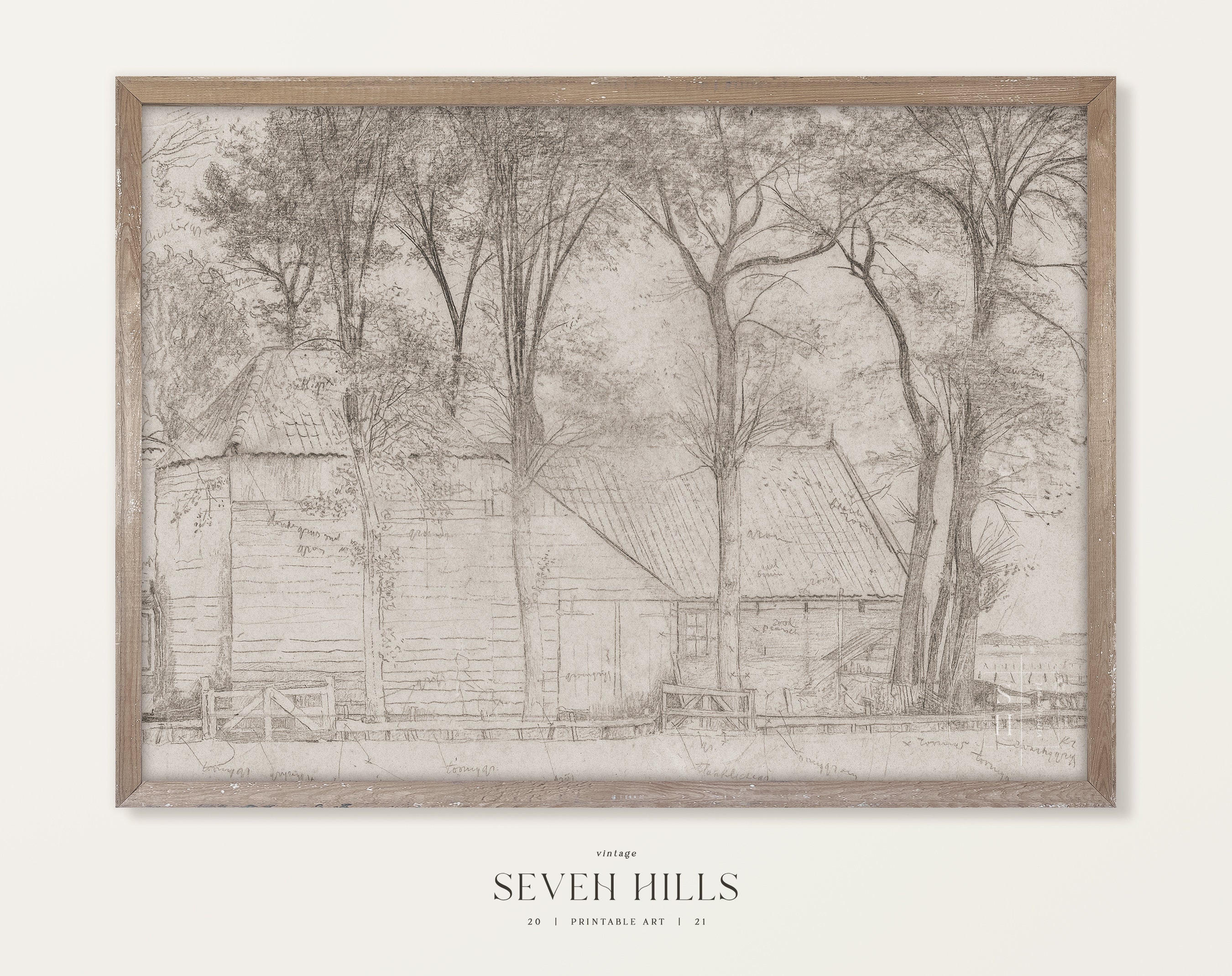 Farmhouse Sketch