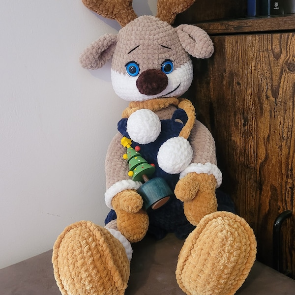 Handmade Reindeer - Etsy