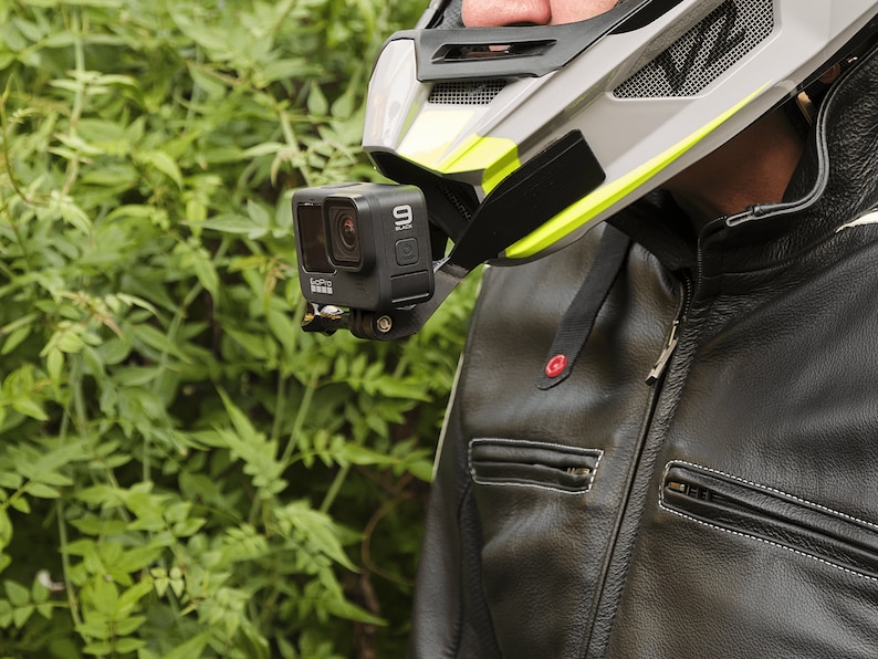 Fox V2 Motocross Helmet Gopro Compatible 3D Printed Chin Mount Adaptor ...