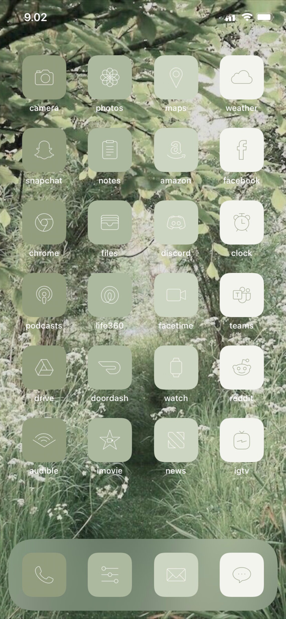 Sage Green App Icons Ios 14 App Icons Iphone Icons Neutral - Etsy