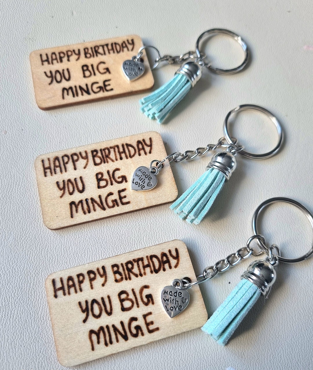 Happy Birthday Adult Humour/ Swear Word Keyring - Etsy UK