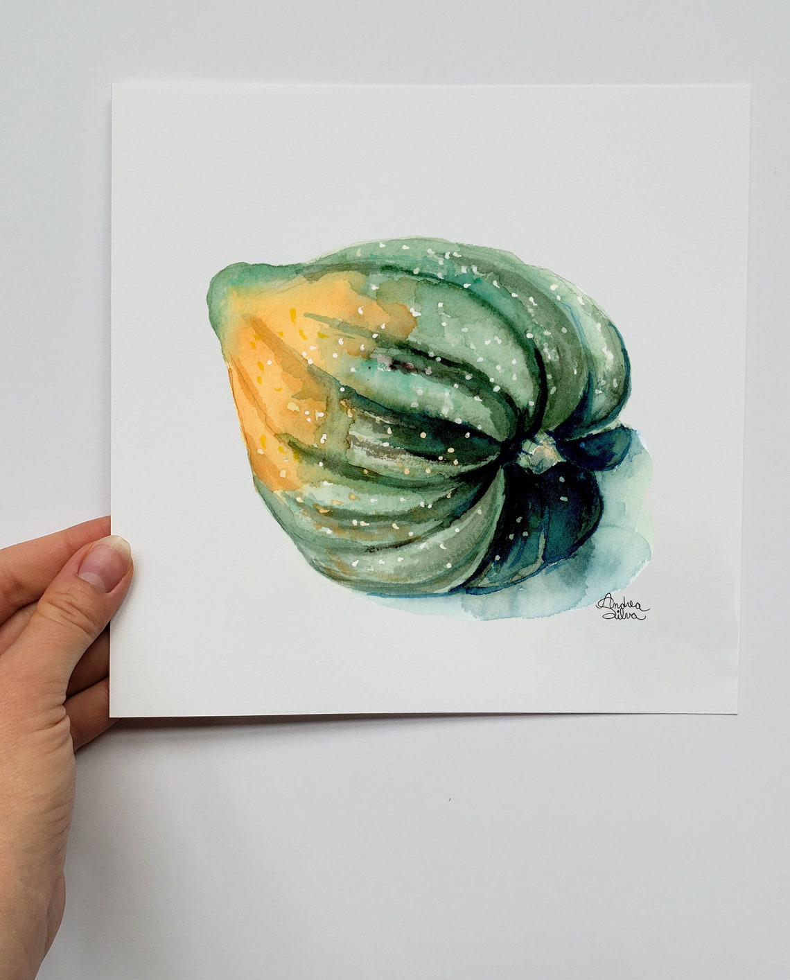 Acorn Squash Watercolor Print - Etsy