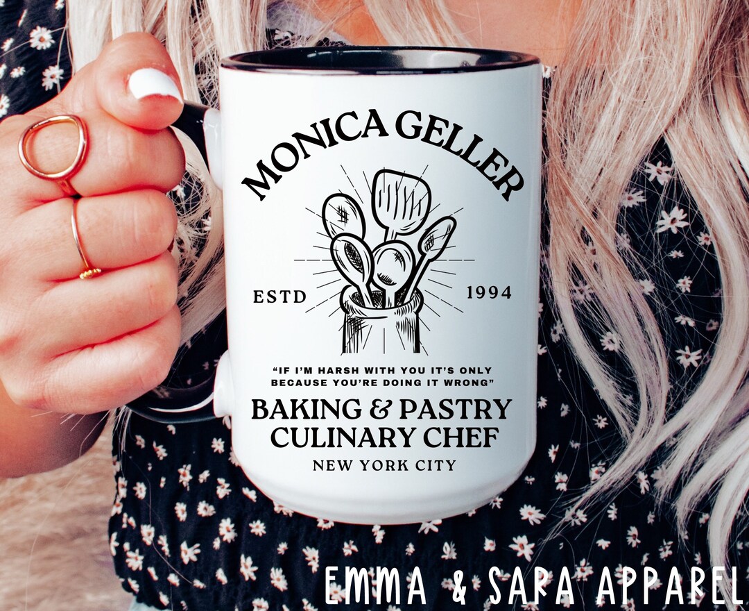 Friends TV Show, Friends, Central Perk, Monica Geller Mug, 15oz Coffee ...