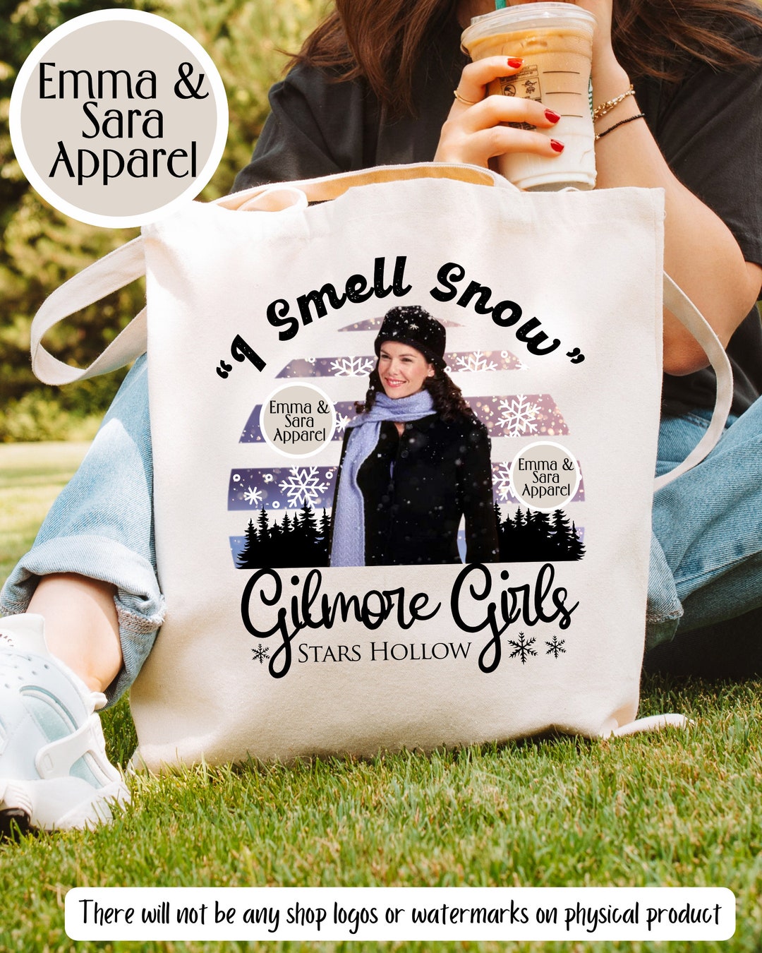 Gilmore Girls Gifts I Smell Snow, Gilmore Girl Tote Bag, Lukes Diner ...