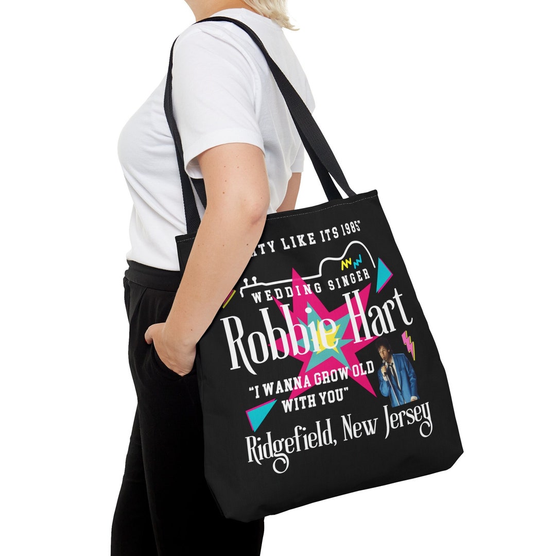 The Wedding Singer, Vintage Adam Sandler, Robbie Hart Tote, Romcom ...