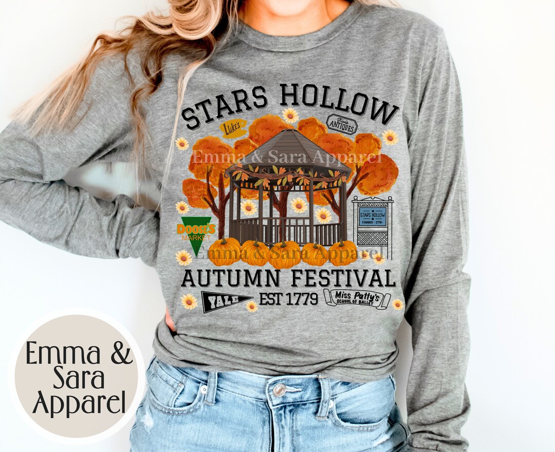 Gilmore Girls Long Sleeve Gilmore Girls Shirt, Lukes Diner Shirt, Stars ...