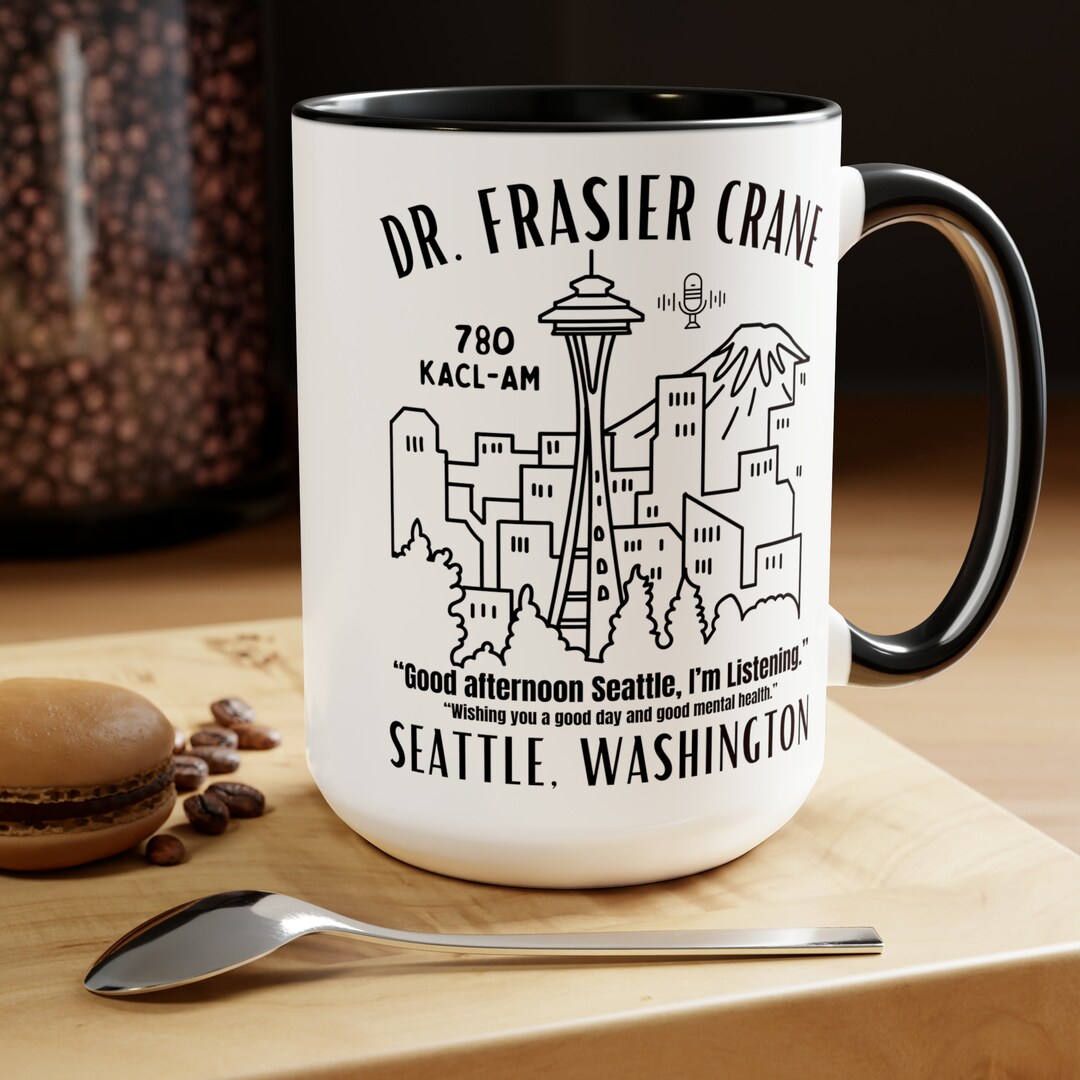 Frasier Crane Mug Frasier TV Show Coffee Radio Psychologist - Etsy