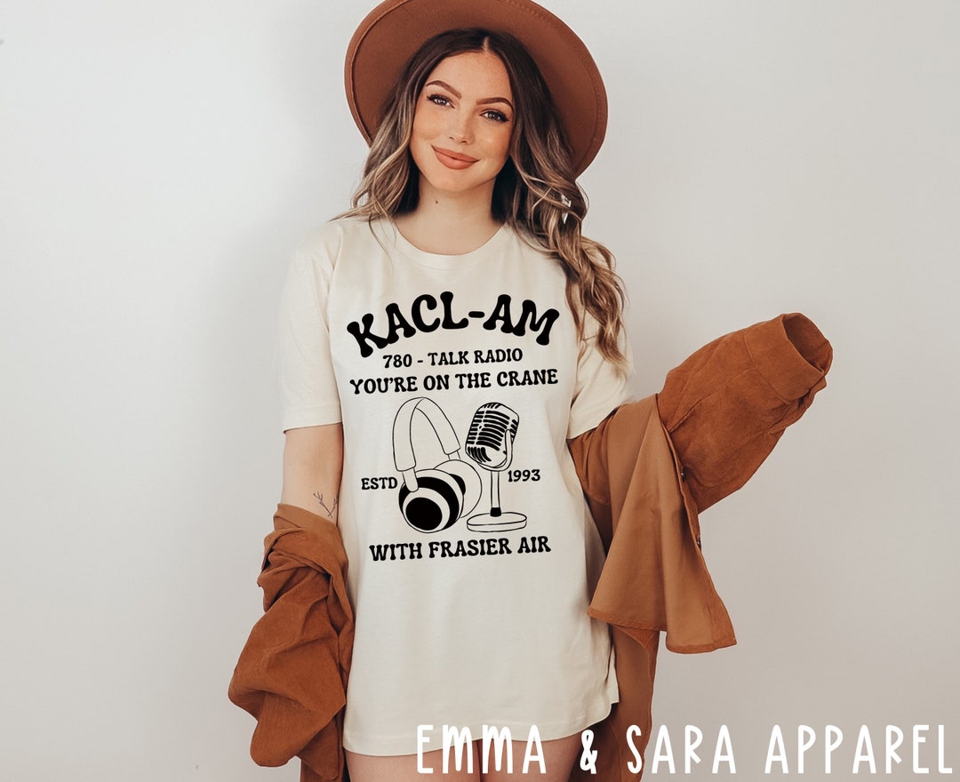 KACL Frasier Vintage Homage T-shirt, American Sitcom Shirt, Frasier Fan ...