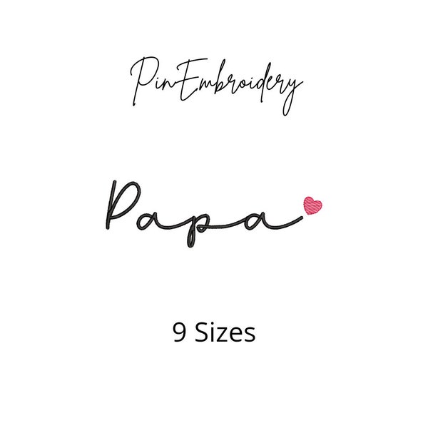 Papa Embroidery - Etsy